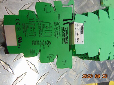 (1) Phoenix Contact 2961105 24 VDC Solid State Relay PLC-BSC-24DC/21 ...