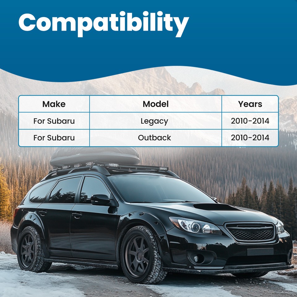 2x Suspension Front Lower Control Arm Kit For 2010-2014 Subaru Legacy ...