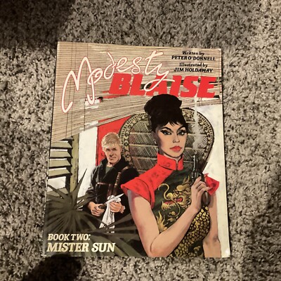 MODESTY BLAISE, BOOK TWO: MISTER SUN By Peter O'donnell *Excellent ...