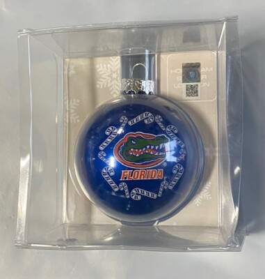 Florida Gators Christmas Tree Holiday Ornament New Candy Cane - Logo ...