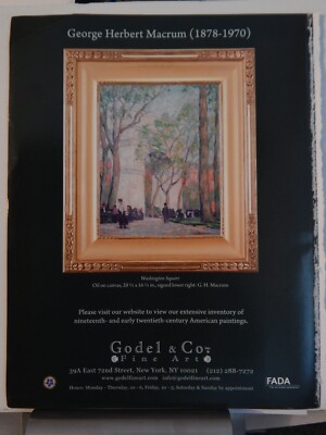 GEORGE HERBERT MACRUM ART PIECES ORIG VTG 2012-2 ADVERTISEMENT, | eBay