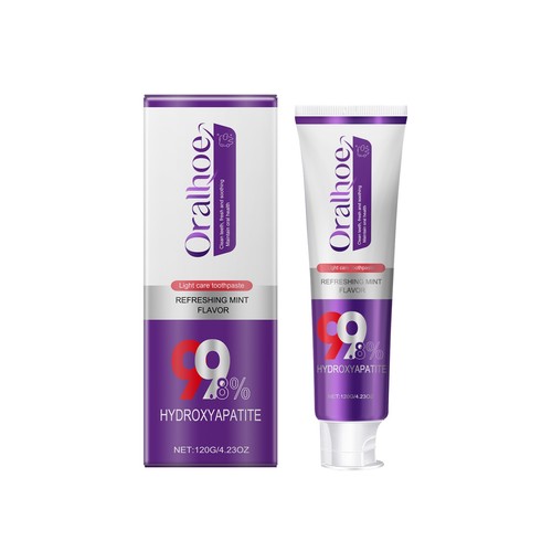 Oralhoe Yellow Removing Toothpaste Mild Ingredients Yellow Stain ...