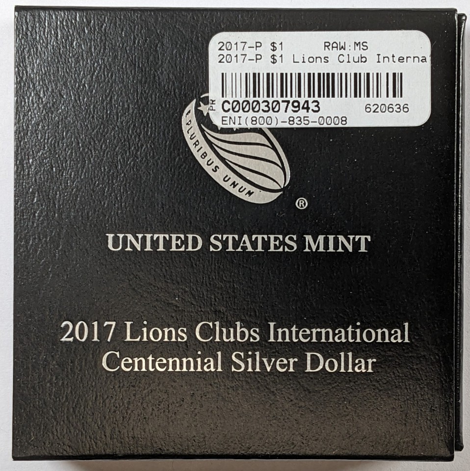 2017 P $1 Lions Club International Regular Strike | eBay