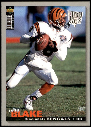 Jeff Blake 1995 Collector's Choice #224 Bengals NFL READ FREE SHIP ...