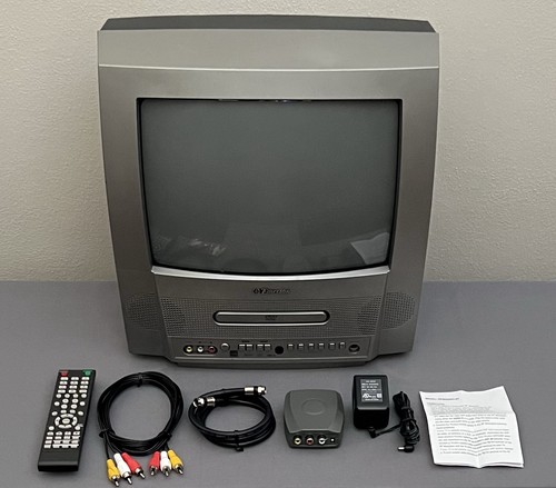 Emerson, CRT TV/DVD Combo, EWC13D4, 13" w/Remote, #1 | eBay