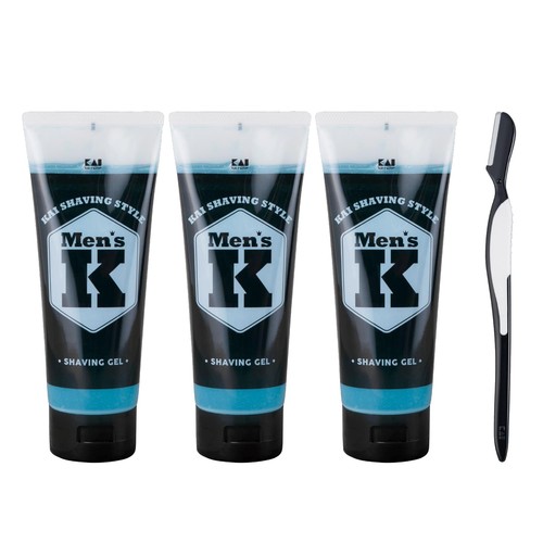KAI shaving gel 3 piece set + bonus | eBay