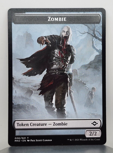 Zombie Token - Modern Horizons 2 (MH2) - 6/21 - MTG | eBay