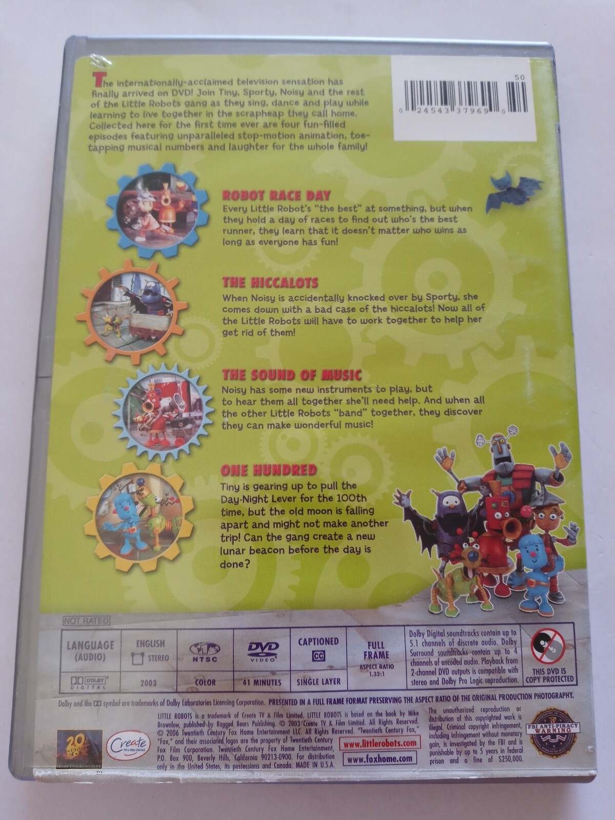 Little Robots - Big Adventures (DVD, 2006) 24543379690| eBay