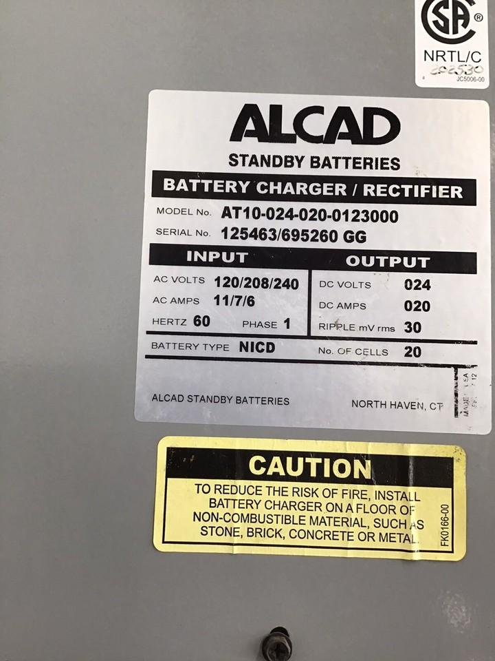 Alcad Series AT10.1 Microprocessor Controlled Float Battery Charger | eBay