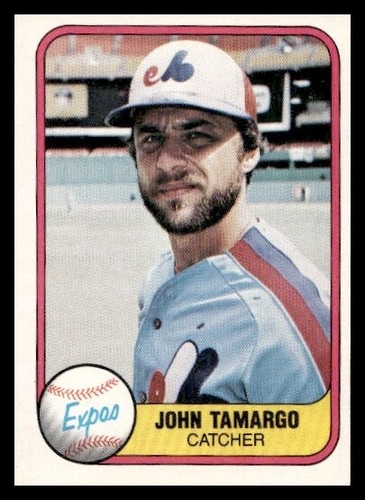 1981 Fleer #152 John Tamargo Montreal Expos Baseball card | eBay