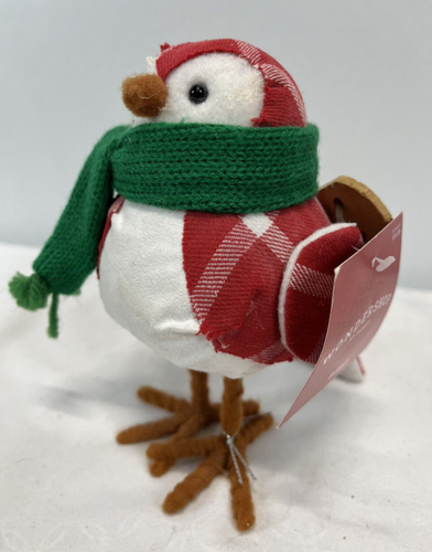 Target Wondershop 2018 Featherly Friend TOBY Christmas Fabric Bird ...