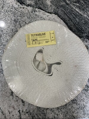 Tetraglas Drop Warp Tape 1” x 1/8" – 100 FT Roll New | eBay