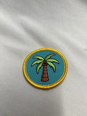 Round Palm Tree Patch | eBay