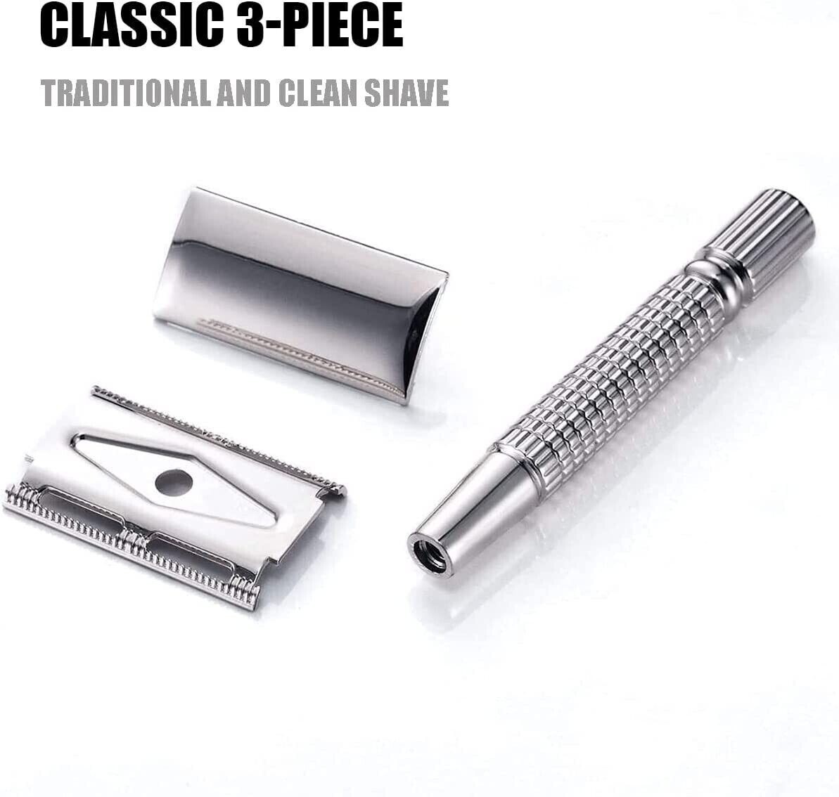 Men Double Edge Safety Razor Classic Shaving Vintage Safety Men Razor ...