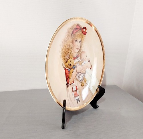 Vintage 1983 Jan Hagara Carol plate by B&J Art Designs Limited Edition ...