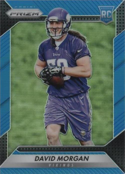 2016 Panini Prizm - Rookie David Morgan II #267 Light Blue Prizm /199 ...
