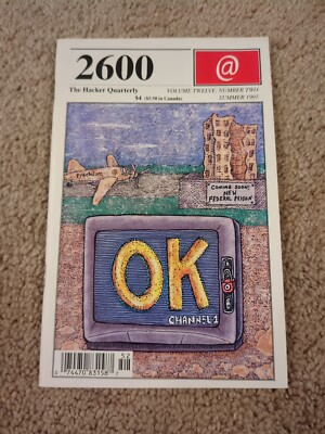 2600 The Hacker Quarterly Magazine - Summer 1995 | eBay