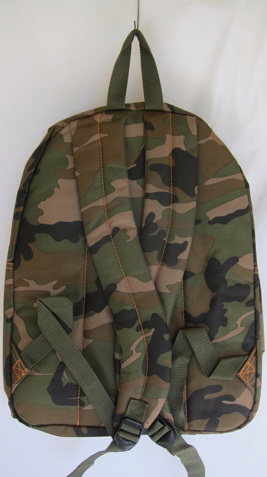Everest Classic Color Block Backpack B/W Checker/Camouflage-Orange/Blue ...