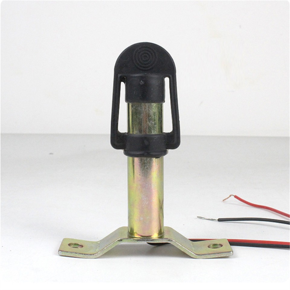12V-24V Amber Rotating Flashing Beacon Light Mounting Pole Stem Bracket Tractor | eBay