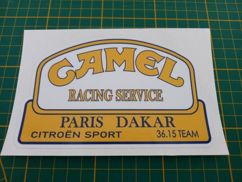 Paris Dakar Camel Racing Team Sticker | eBay
