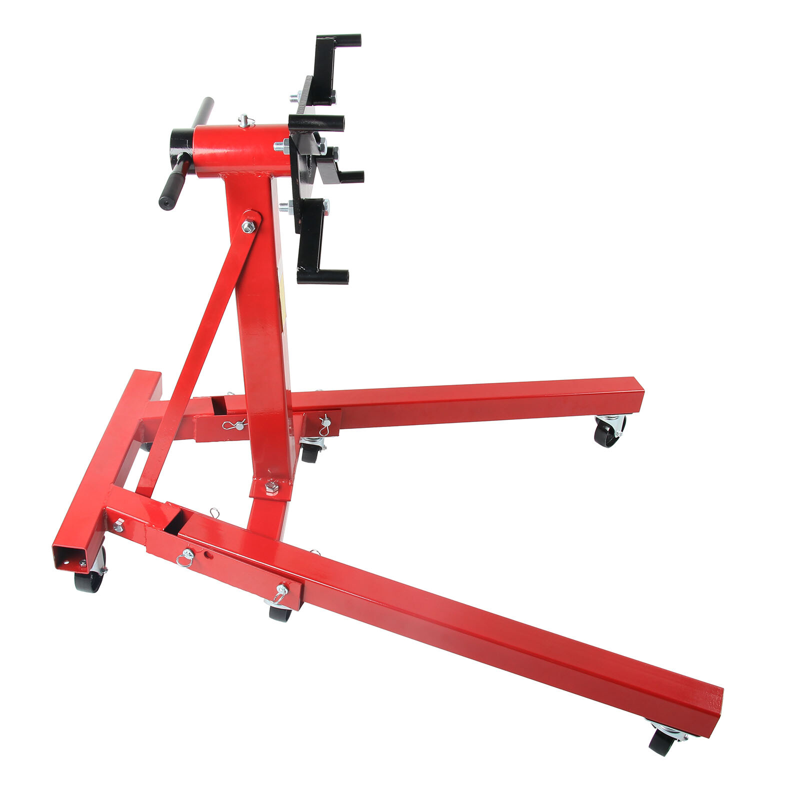 2000LBS Rotating Engine Stand Steel Motor Hoist Dolly w/Adjustable ...