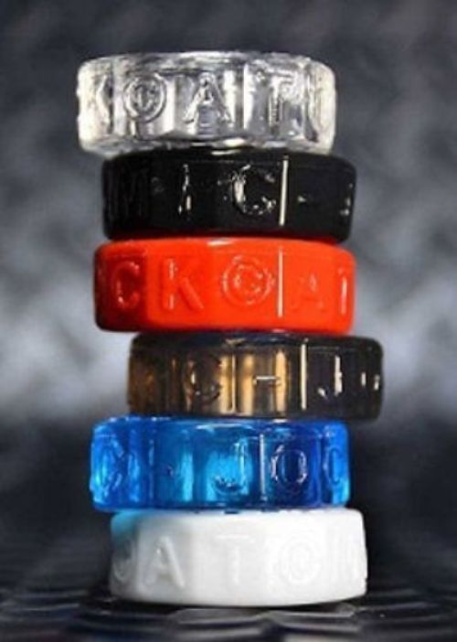 Oxballs SPROCKET TPR Ball Stretcher Stacking Cog Nut Cock Ring Male Sex ...