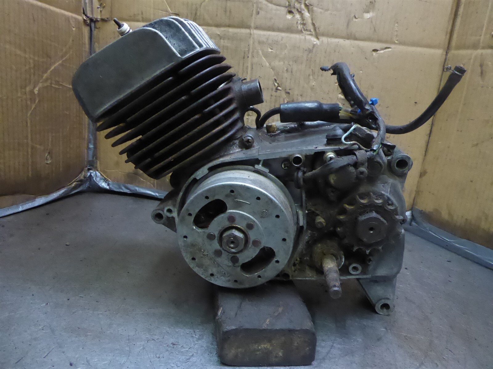 1971 Yamaha HT1B 90 Enduro YM289! engine motor stuck compression ...