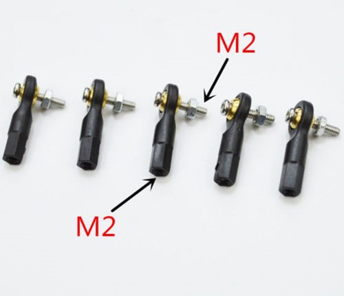 New 5Pcs M2 Model Boat Rudder Connectors Steering Gear to Use RC Boat ...