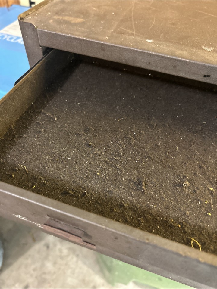 Kennedy 2-Drawer Machinist Tool Box MC-28 Base Riser USA With Key | eBay