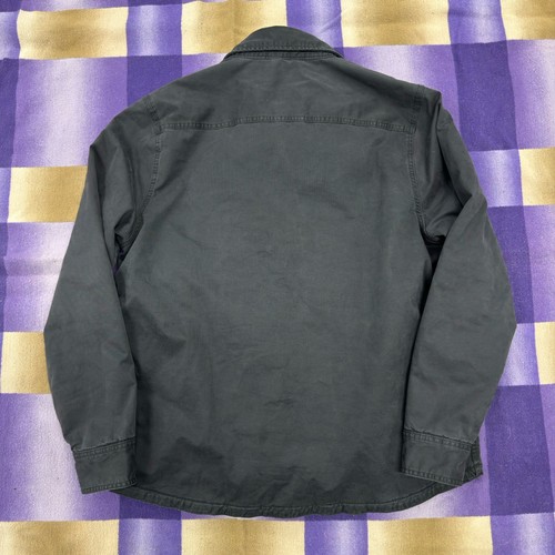 Faherty Blanket Lined CPO Mens Size L Shacket Utility Button Up | eBay