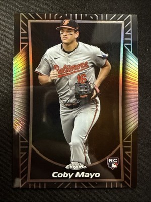 Coby Mayo Rookie Card RC 2025 Topps Chrome Shadow Etch SP #SE-123 | eBay