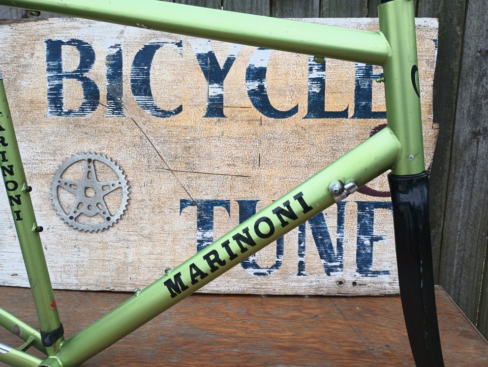 2012 Marinoni Columbus Steel Road Touring Ciclo T3 VELOSPORT Bike Frame ...