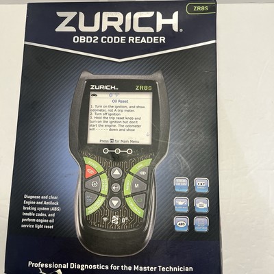 ZURICH ZR8S Professional OBD2 Diagnostic Code Reader | eBay
