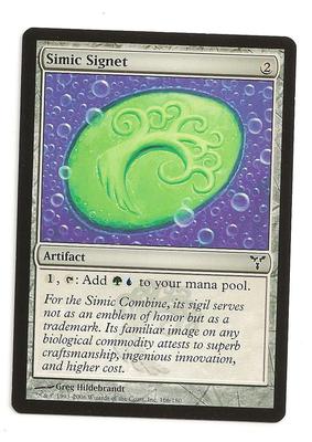 MTG 4X ** SIMIC SIGNET ** X4 Magic Dissension | eBay