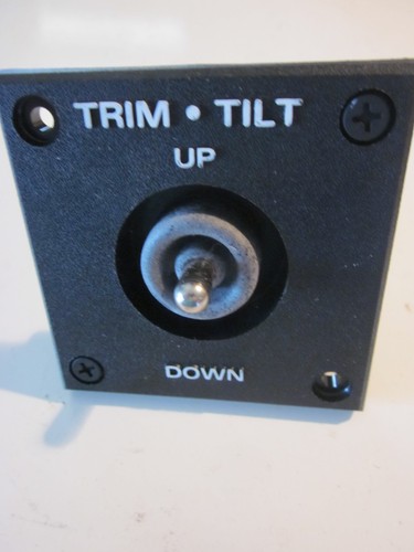JOHNSON EVINRUDE TRIM TILT SWITCH ASSY DASH BOW OR STERN MOUNT KIT ...