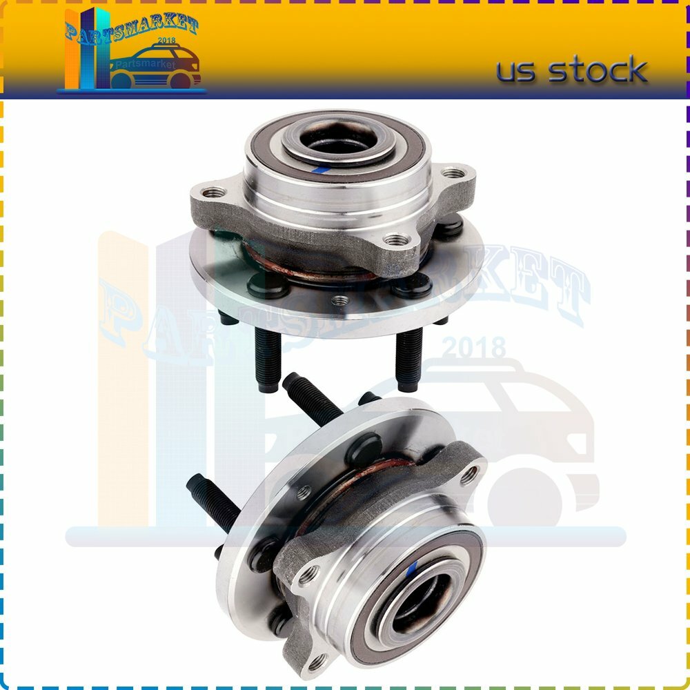 2 Rear Wheel Hub Bearings Assembly For Lincoln Mks 2009-2016 Ford Edge ...