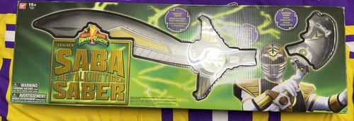 Mighty Morphin Power Rangers Legacy SABA The talking Tiger SABER (NEW ...