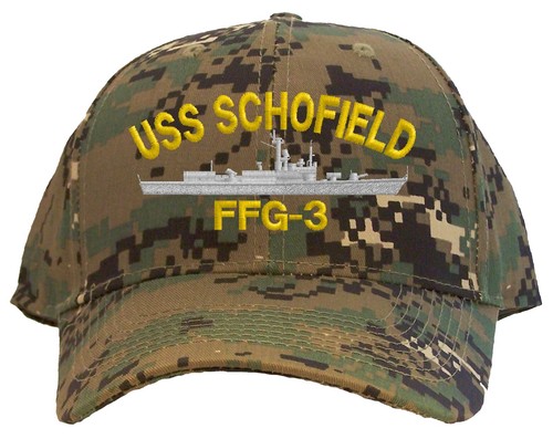 USS Schofield FFG-3 Embroidered Baseball Cap - Available in 3 Colors | eBay