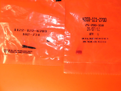 Stihl MS650 MS660 WJ69 High Speed Screw + Cap, 1122-122-6703, 4203-122 ...