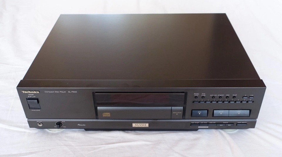 Rare🔥Technics SL-PS50 Compact Disc CD Player Very High Fidelity Works ...