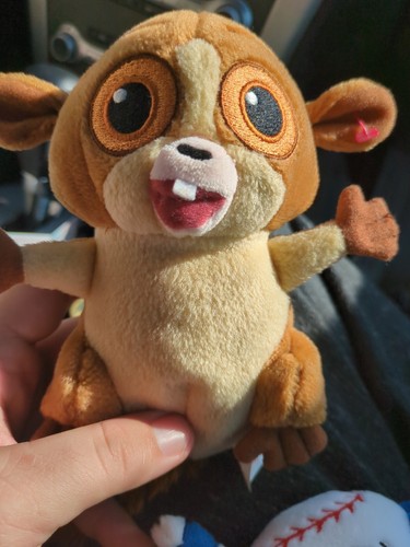 TY MORT the LEMUR BEANIE BABY MADAGASCAR MOVIE HUGGY Attack RARE | eBay