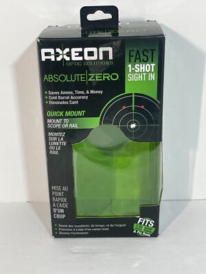 Axeon Absolute Zero Easy One-Shot Laser Rifle Zeroing Device for Rifle ...