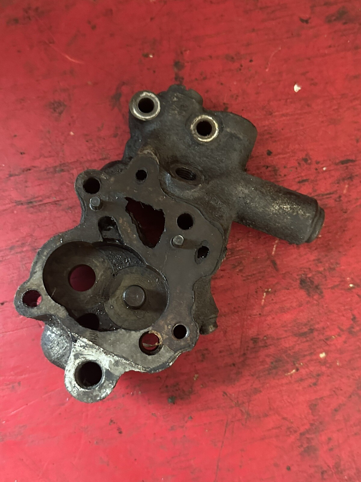 Harley OEM Knucklehead Panhead Motor Oil Pump Body 321D | eBay