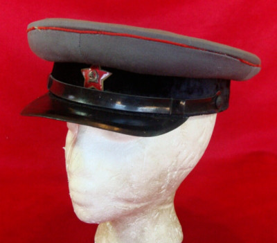 WWII Soviet Russian Red Army Artillery / Tank Visor Hat ( Model from ...
