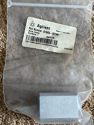 Agilent PPIP Inlet Heater Block # G1543-20765 6850 6890 7820 7890 | eBay