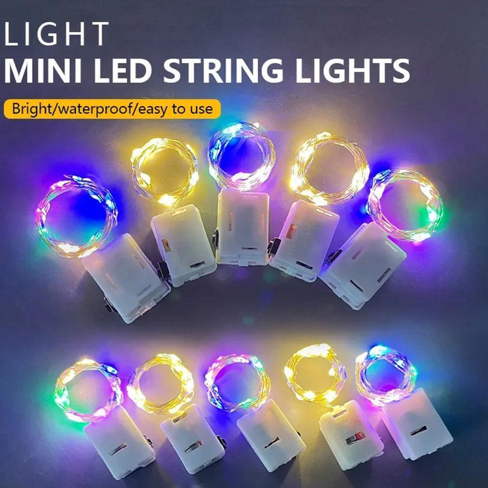 LED Flash Wire String Light Lantern Gift Box Light Strip Decoration U ...