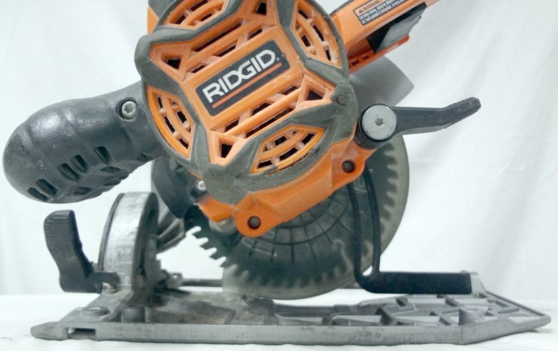 RIDGID Model R8651 18v 6-1/2" Brushless Cordless Circular Saw Power ...