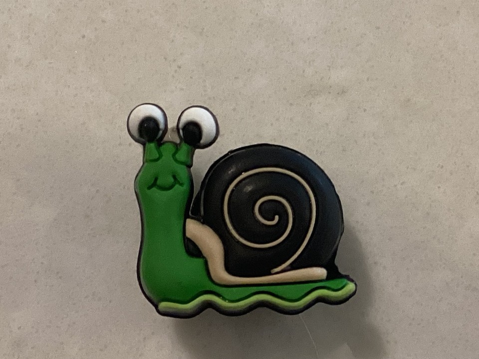 SNAIL, LADYBUG, FLOWER, AUTHENTIC JIBBITZ SHOE CHARM FITS CROCS HOLES ...