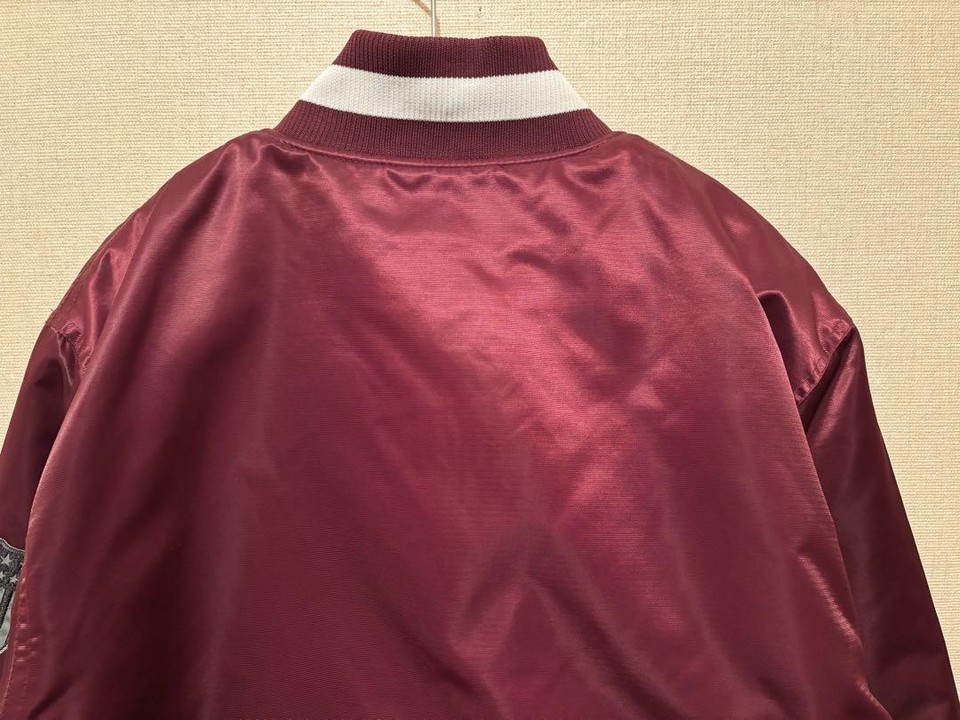 Majestic Brooklyn Dodgers Nylon Stadium Jacket M Burgundy - Great ...