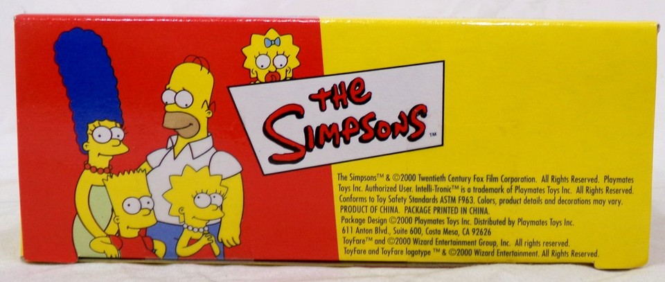 Playmates Simpsons World of Springfield Toyfare Radioactive Homer ...